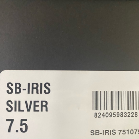 Betsey Johnson | Shoes | Betsey Johnson Iris Silver Rhinestone Ankle Strap Stiletto Heels Pumps ...